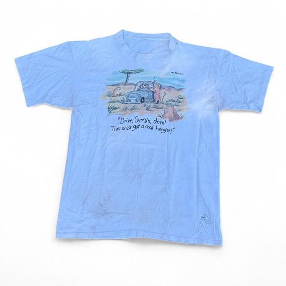 American Vintage | Shirts | Vintage Vtg 9s Gary Larson Far Side Lions Comic Single Stitch ...